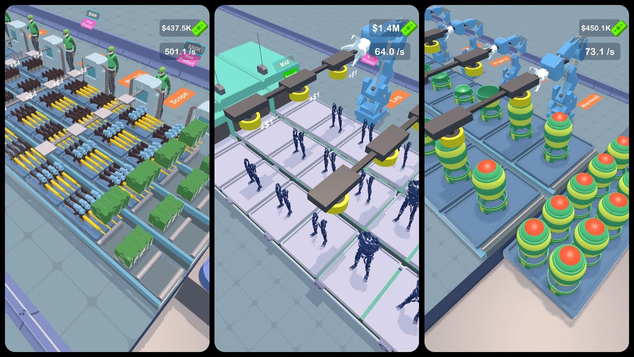 Weapon Factory All Mobile Video Gameplay - YouTube