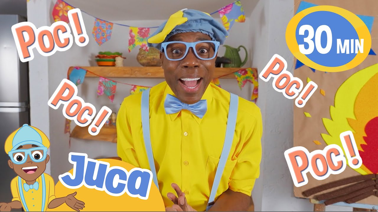 Juca aprende a preparar uma festa junina! | @AmigosdoBlippi_Juca | Olá ...
