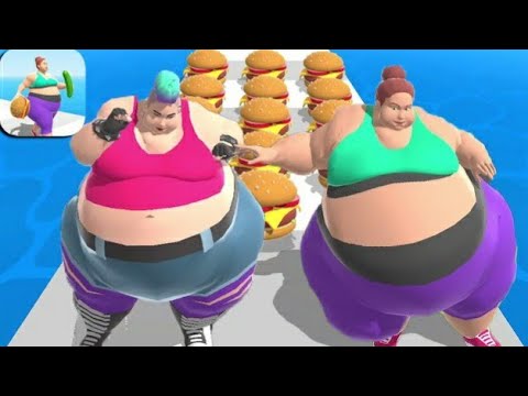Fat 2 Fit 🍔🥒🍔Max Level New Update Gameplay iOS/Android #Fit2fat# ...