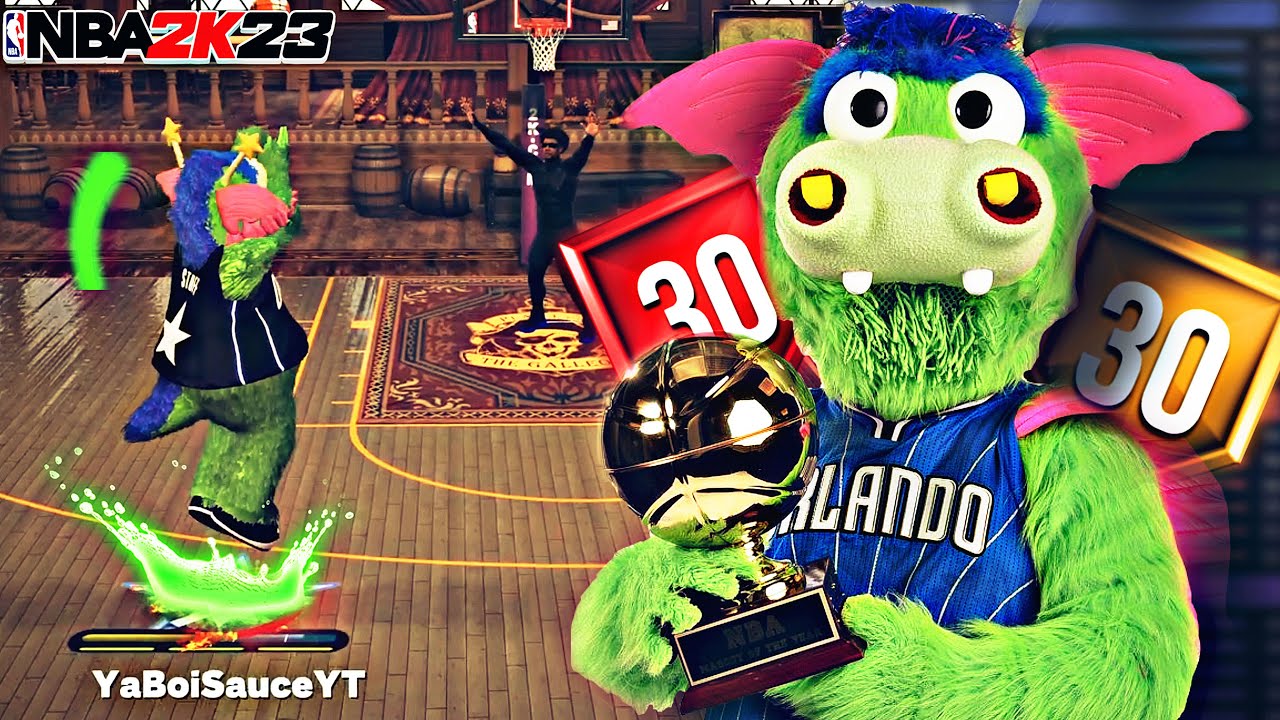 *NEW* MASCOT TURNED MY 6’8 POINT FORWARD INTO A DEMIGOD IN NBA 2K23 ...
