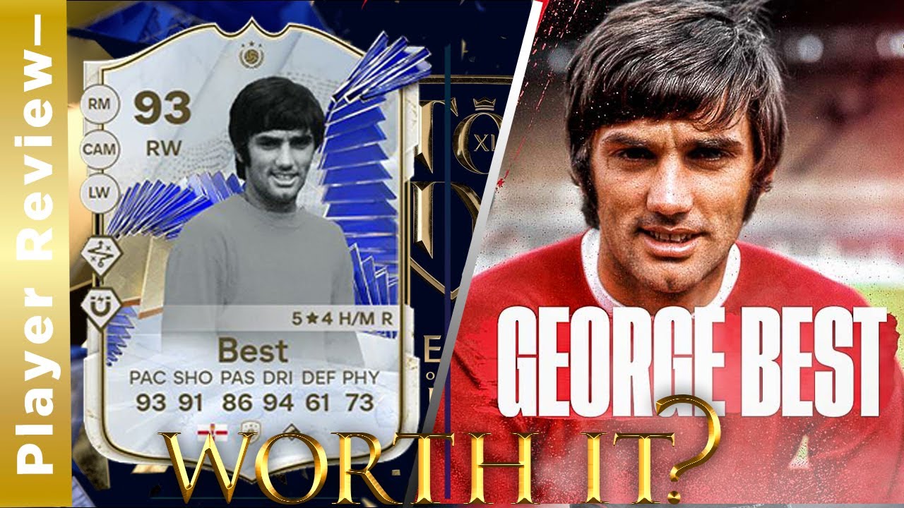 WASTE OF FODDER! 93 rated SBC TOTY ICON George BEST Player Review! EA ...