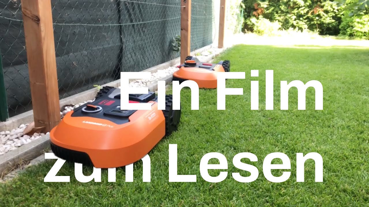 Mähroboter - die Bertelsen-Methode beim Landroid M (WR 141 E) - YouTube
