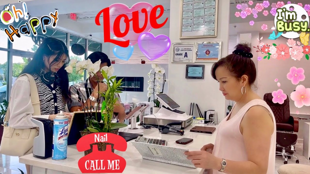 Đi Chợ Sẵn Dịp Ghé Qua Quay Tiệm Nail Đứa Cháu Rất Sang Đẹp Cho Mọi Người Xem Chơi Nhé! Hihi💅🏻😍💓 ...