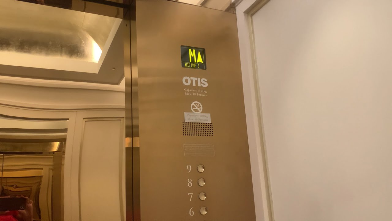 SUPER RARE IN ASIA! European OTIS Elevators - Park Hyatt Saigon, HCMC ...