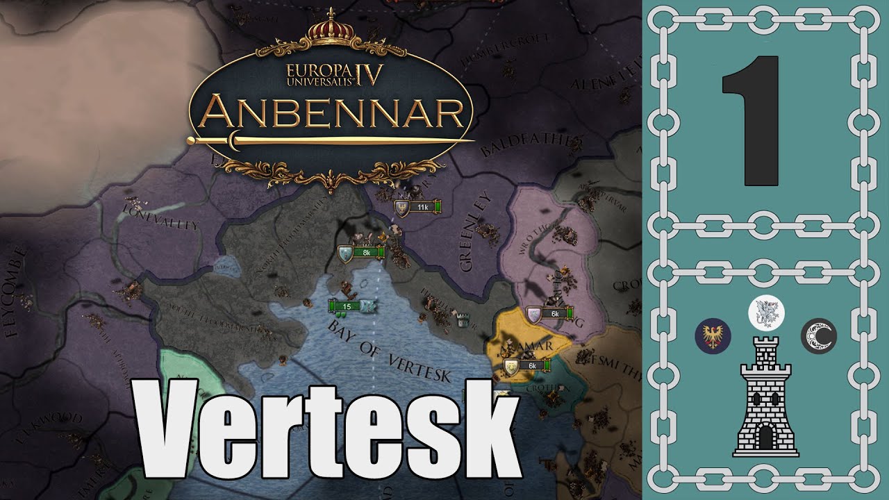 Eu4: Anbennar - Vertesk 1 - YouTube