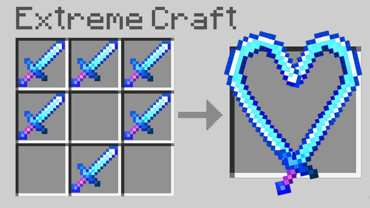 Minecraft, But Crafts Are Extreme... - YouTube