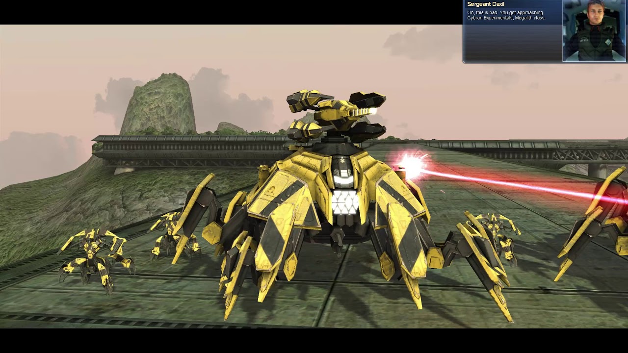 Supreme Commander 2 (Hard) UEF mission 1 - YouTube