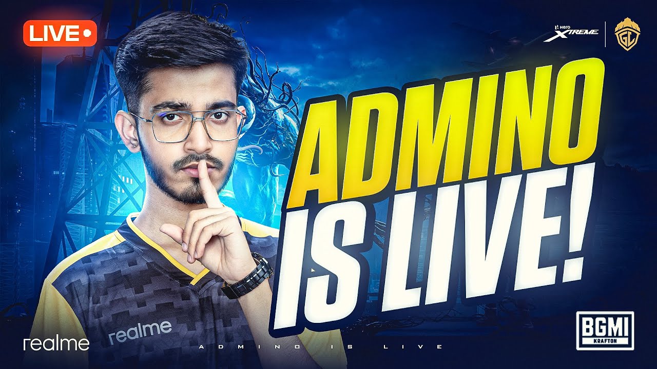 ADMINO IS BACK! | BGMI SCRIMS AND CLASSIC LIVE | ADMINO GAMING | - YouTube