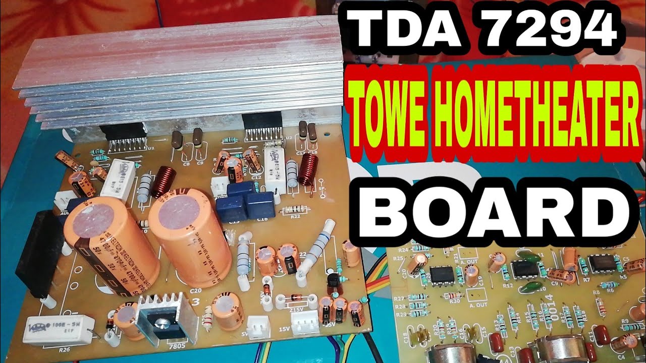 TDA7294 | Tower Home Theater Board | Tda7294 AMPLIFIER BOARD | Wiring ...