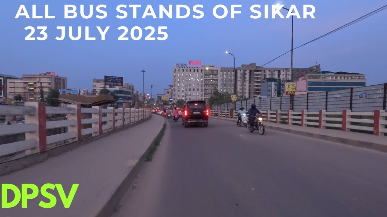 All bus stands of Sikar in one video 23 July 2025 DPSV - YouTube