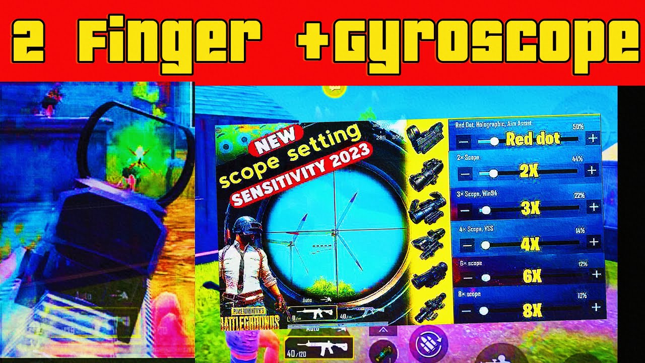BEST 2 FINGER SENSITIVITY SETTINGS BGMI/PUBG MOBILE | 2 FINGER CLAW ...