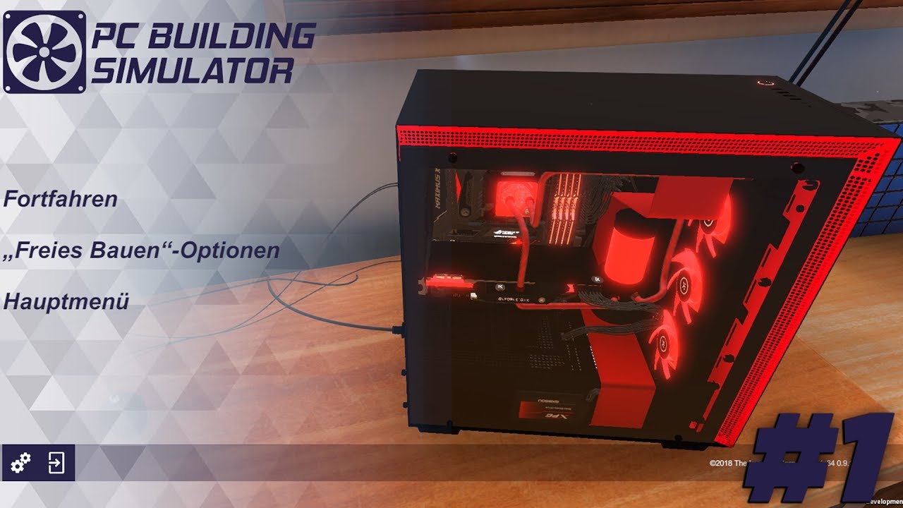 PC Building Simulator #1 // RESTART & EIGENE PC FIRMA - YouTube