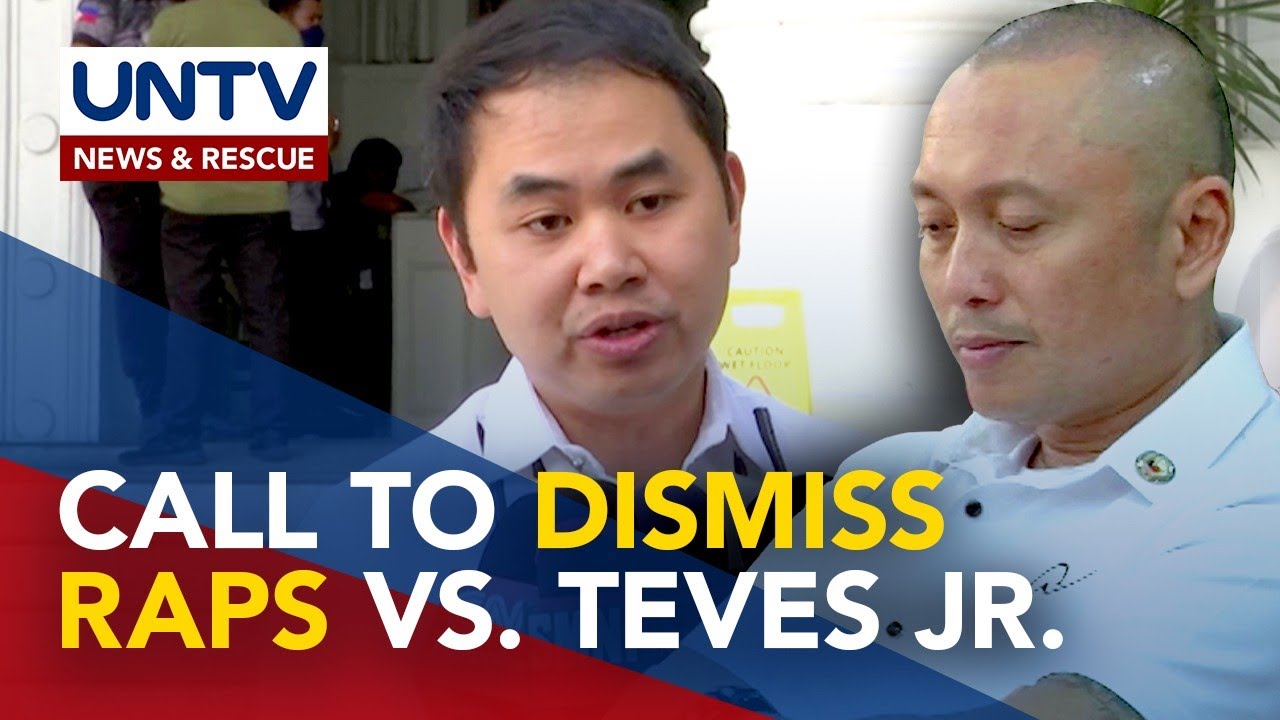 Teves Jr. seeks dismissal of firearms and explosives complaints - YouTube
