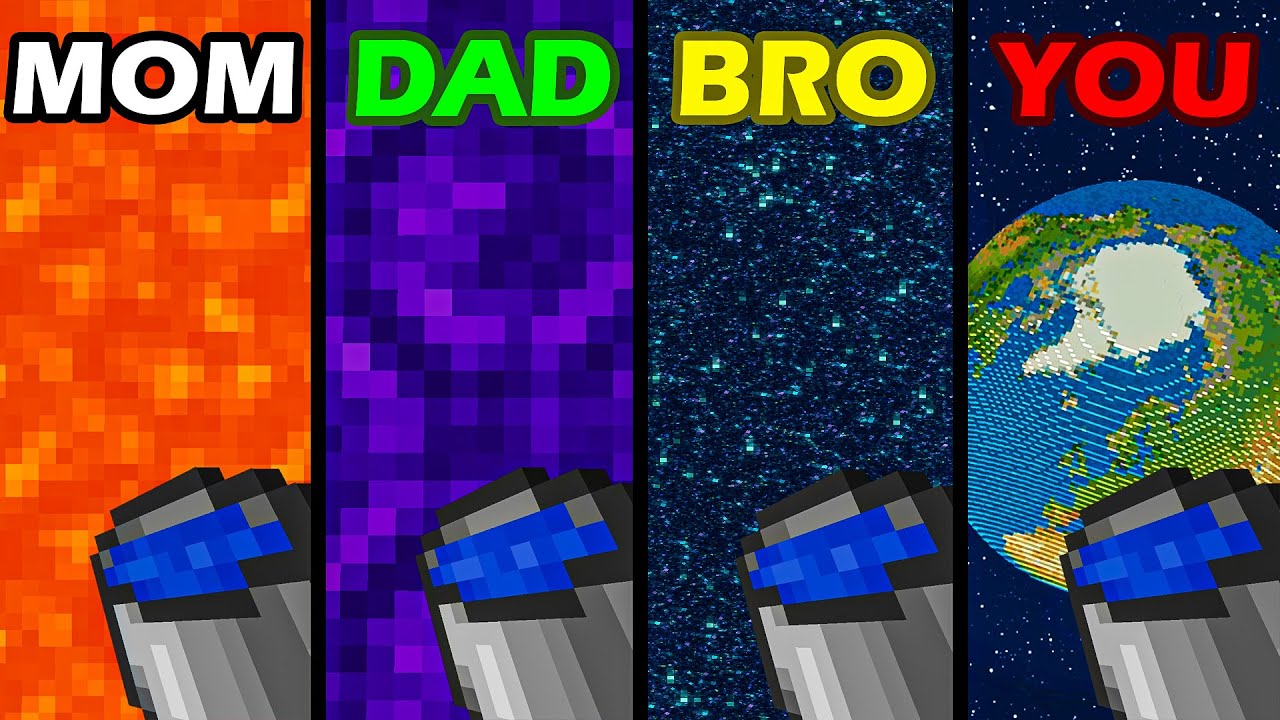 water bucket MLG by family members be like - YouTube