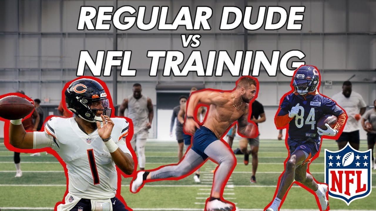 NFL WORKOUT vs NORMAL WORKOUT Ft. JUSTIN FIELDS & MARQUISE GOODWIN ...