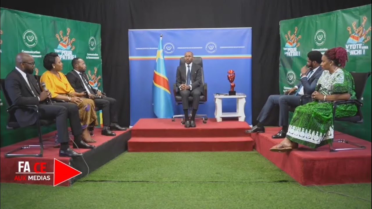 FACE AUX MÉDIAS, CONSTITUTION !P TIANI, P KIMUNTU Louis France,KAYEMBE ...