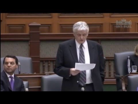 MPP Toby Barrett - Bill 162 24/03/16 - YouTube
