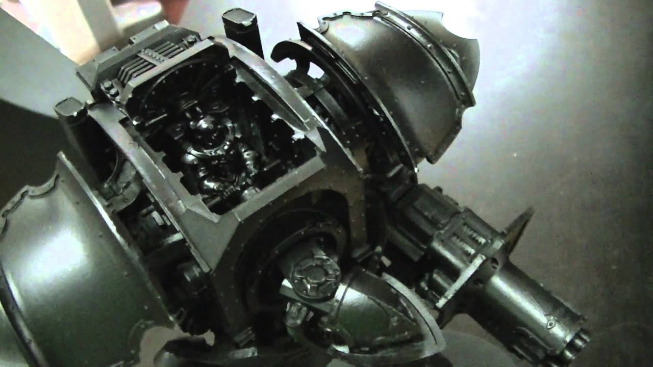 Castigator Titan pilot conversion- Blue Table Painting - YouTube
