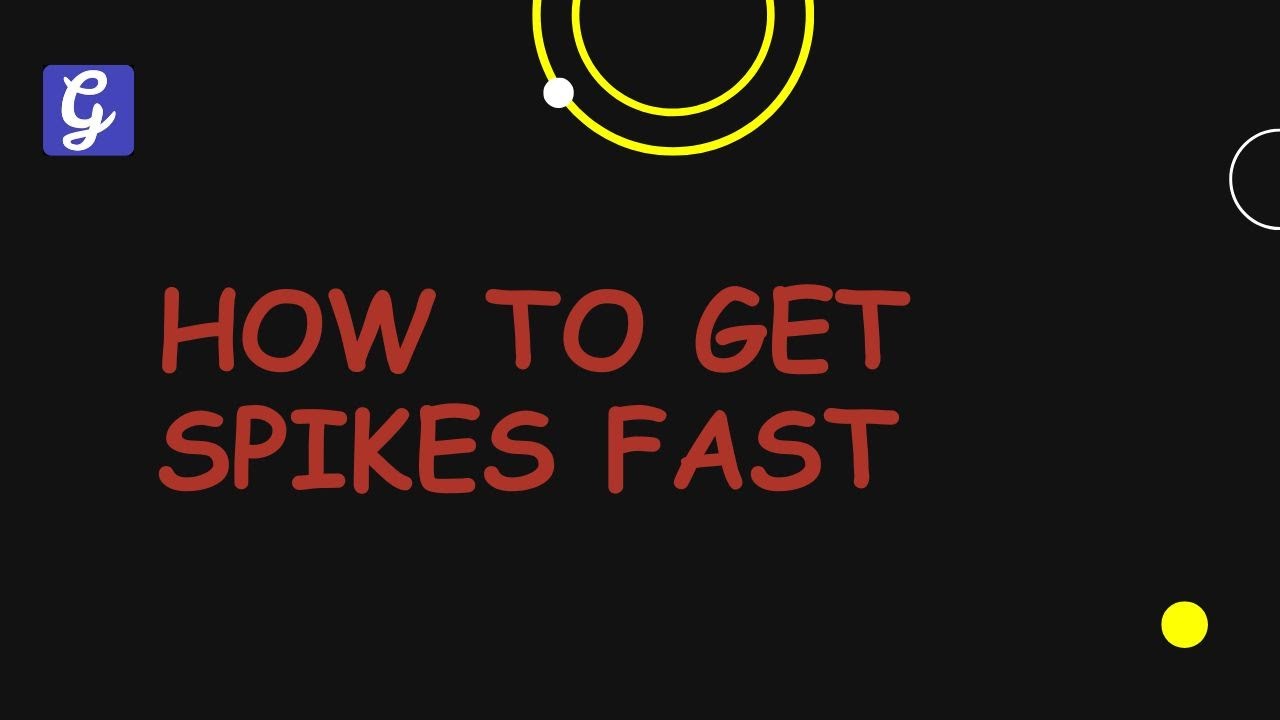 How to Get Spikes FAST Guide in Anime Spike Roblox - YouTube