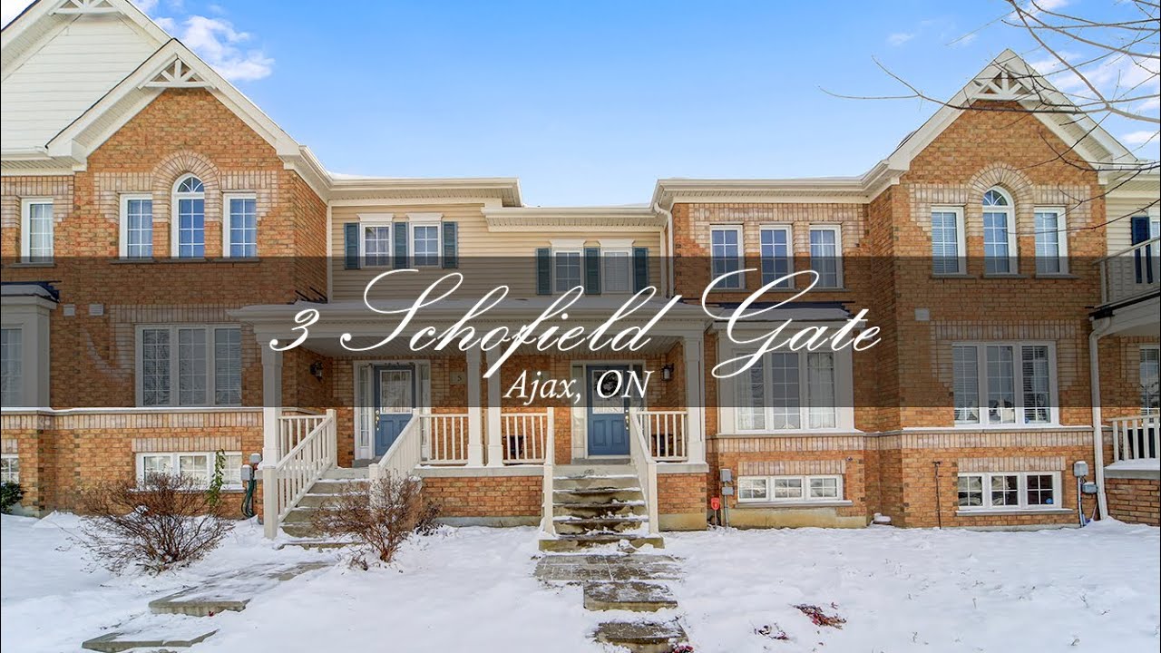 3 Schofield Gate, Ajax, ON - YouTube