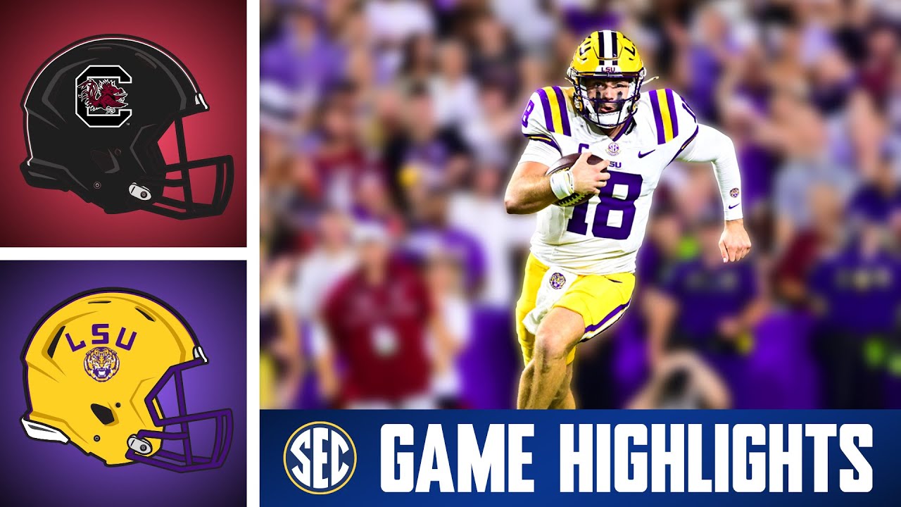 South Carolina Gamecocks at No. 11 LSU Tigers | Game Highlights | 2025 ...