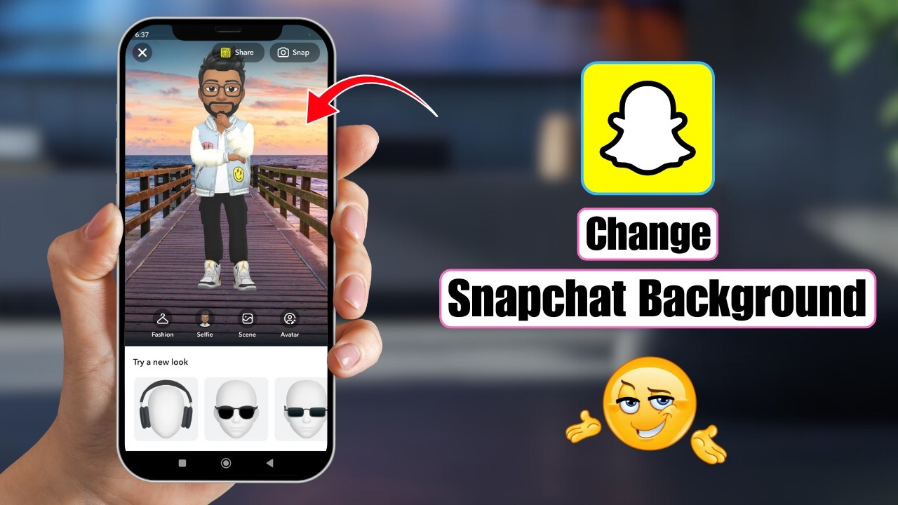 How To Change Snapchat Background 2026 | Change Chat & Camera ...