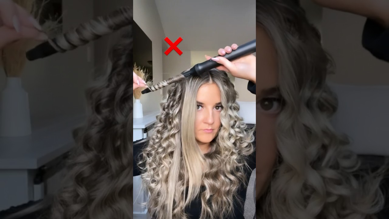 This rule goes for any barrel size #hairtips #curlingiron #beauty # ...