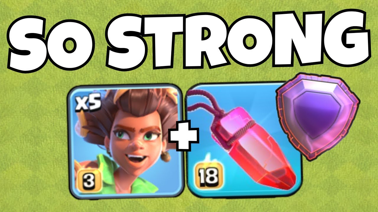 Root Rider With Rage Gem Is INSANELY STRONG in Legends League! - YouTube