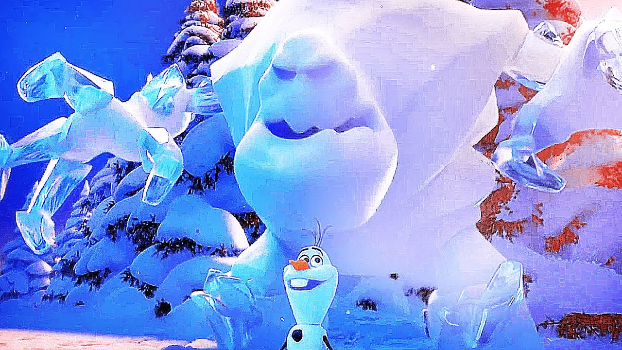 FROZEN Clip - "Olaf Meets Marshmallow" (2013) - YouTube
