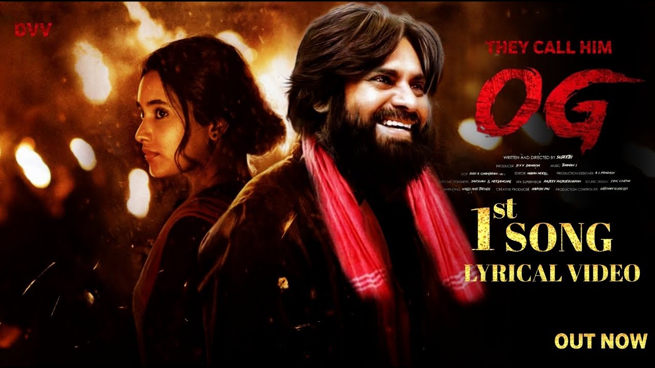 OG 1st Song Lyrical Video | Pawan Kalyan ,Priyanka Mohan | OG Official ...