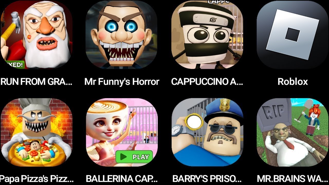 Roblox,CAPPUCCINO ASSASSINO PRISON RUN!,BALLERINA LOLOLO PRISON RUN ...