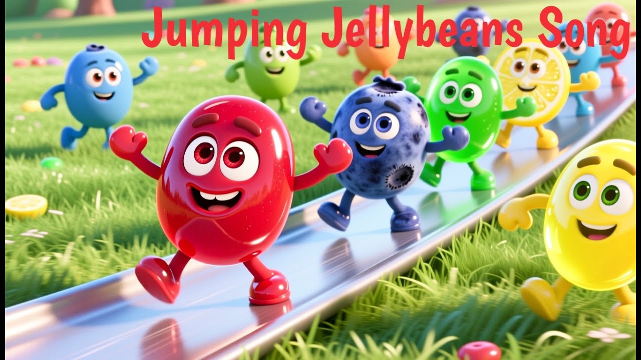 Jumping Jellybeans Song for Kids! 🍬 Fun & Action Dance Music | DIDADUTV ...