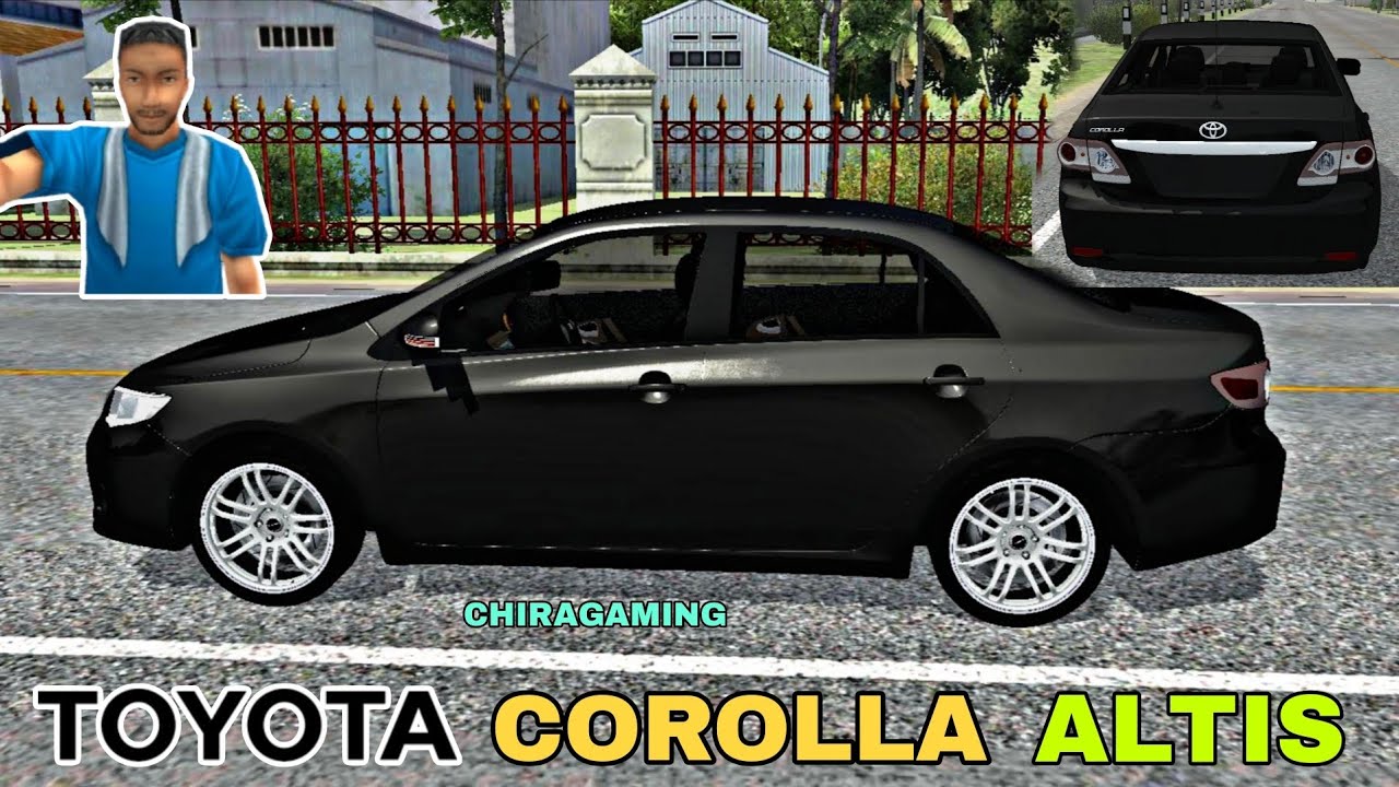 TOYOTA COROLLA ALTIS 2012 | MOD FOR BUSSID BUSSIMULATORINDONESIA - YouTube