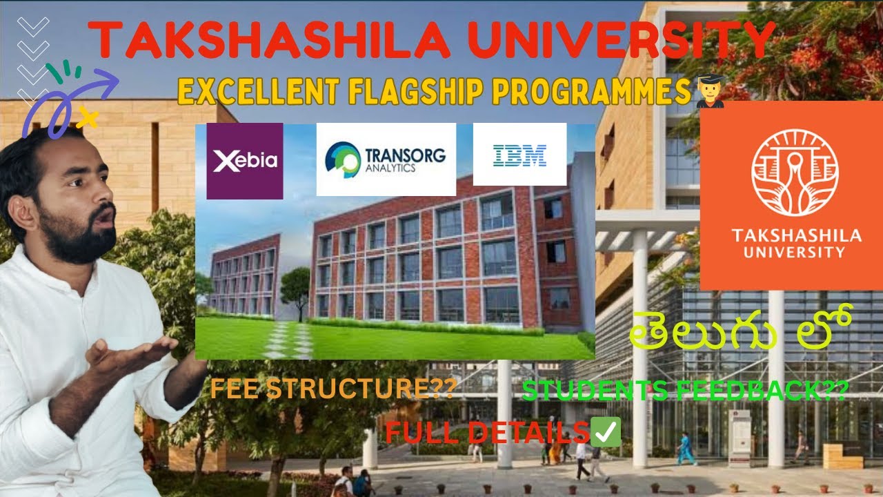 Takshashila University Full details 🤩👍 Flagship Programmes with IBM ...