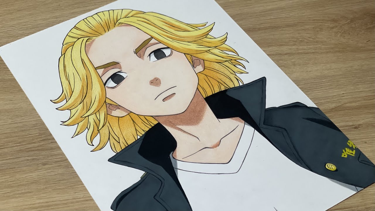 [ 도쿄 리벤저스 ] 마이키 그리기 - YouTube