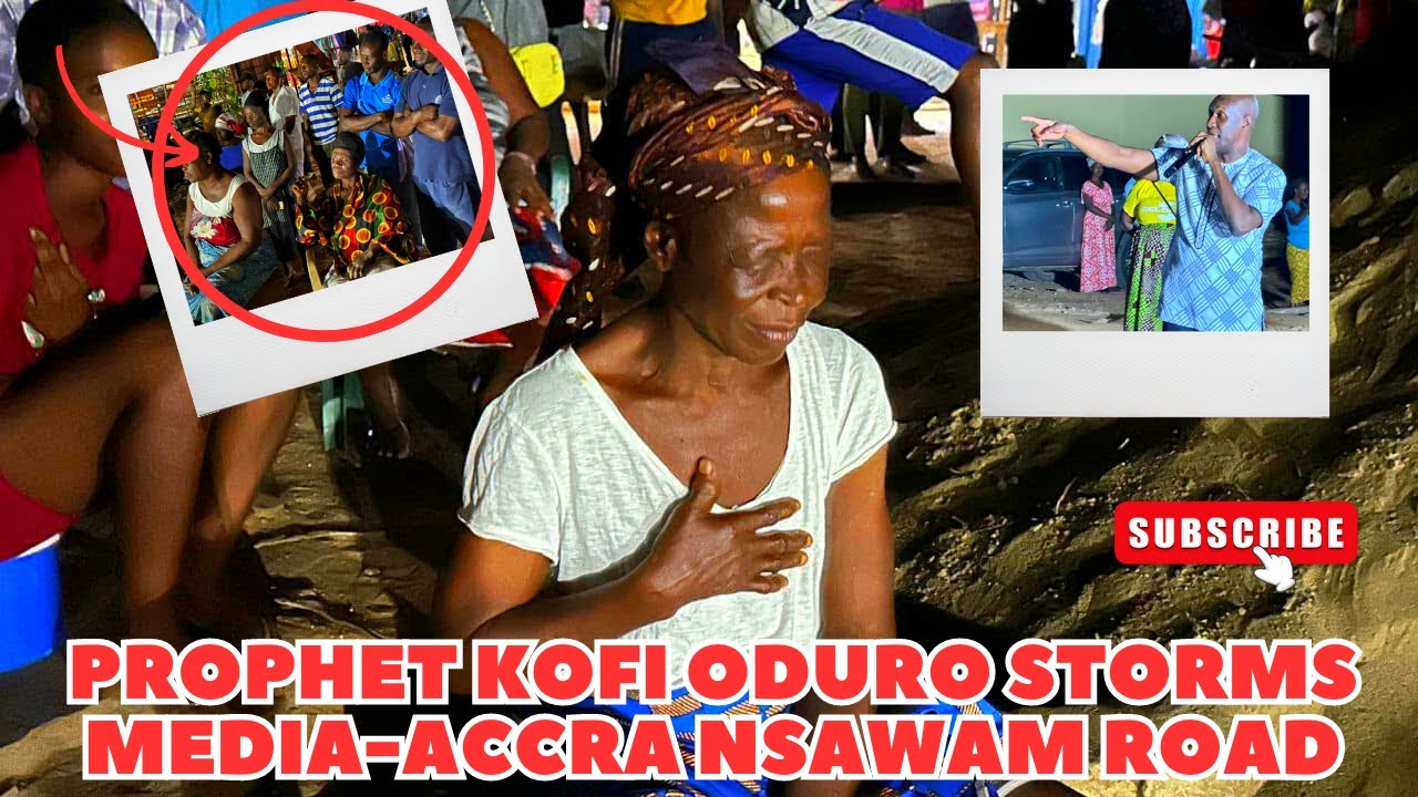PROPHET KOFI ODURO STORMS MEDIA-ACCRA NSAWAM ROAD - YouTube