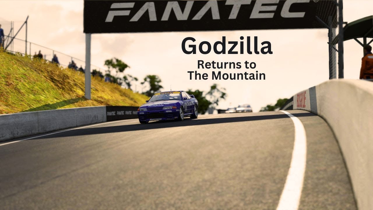 A glimpse of the past Godzilla returns to Bathurst!!! Nissan R32 ...