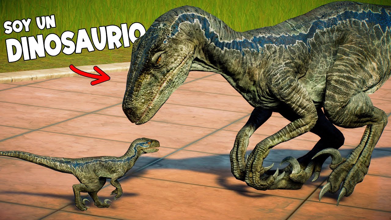 SALVAR A BETA! VELOCIRAPTOR BLUE rescata a su cría SOY UN DINOSAURIO en ...
