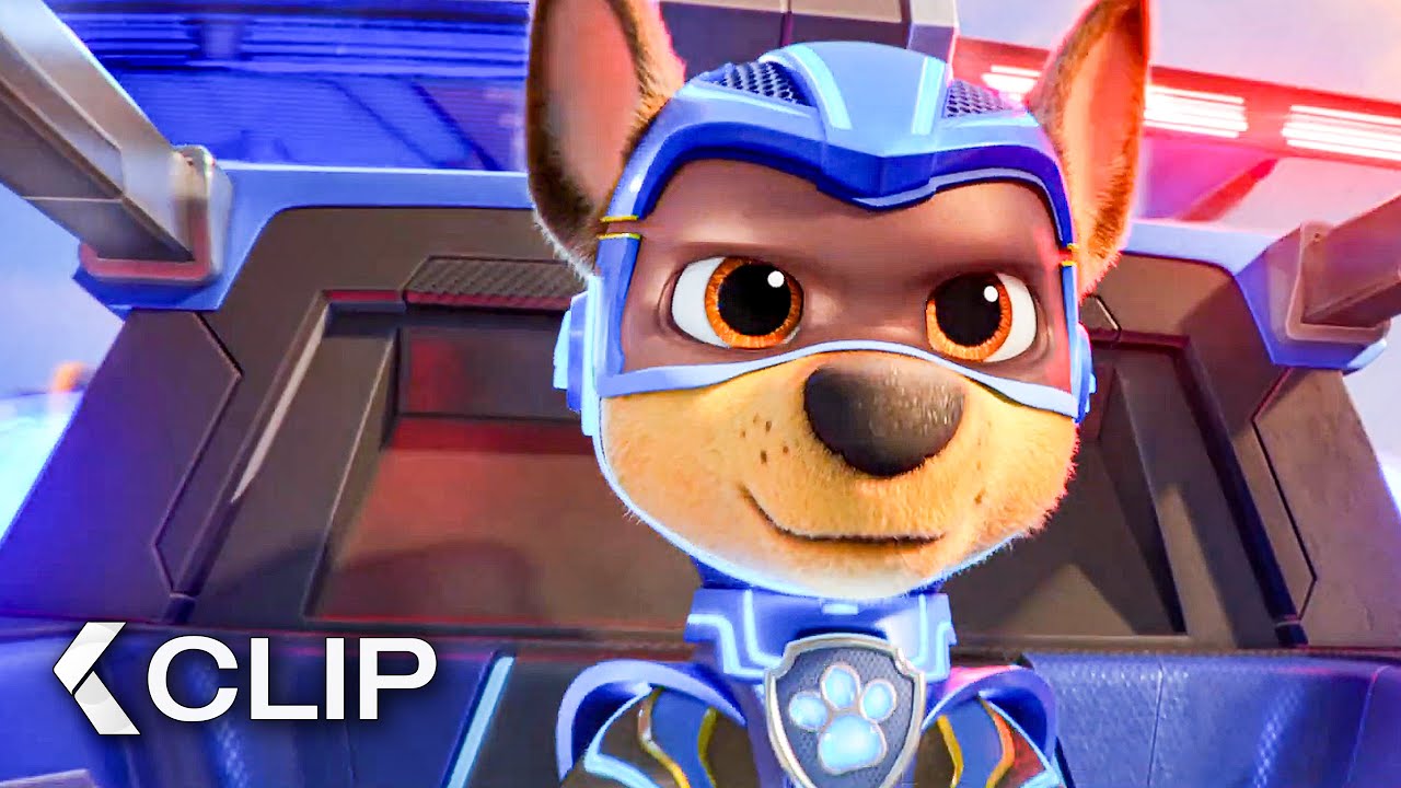 PAW PATROL: The Mighty Movie Clip - New Mighty Vehicles (2023) - YouTube