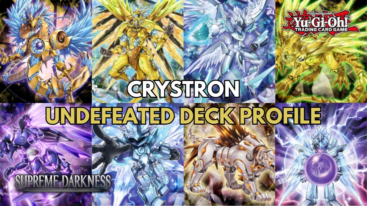 Crystron 💎 Undefeated Deck Profile Siding Patterns & Combos Yu-Gi-Oh ...
