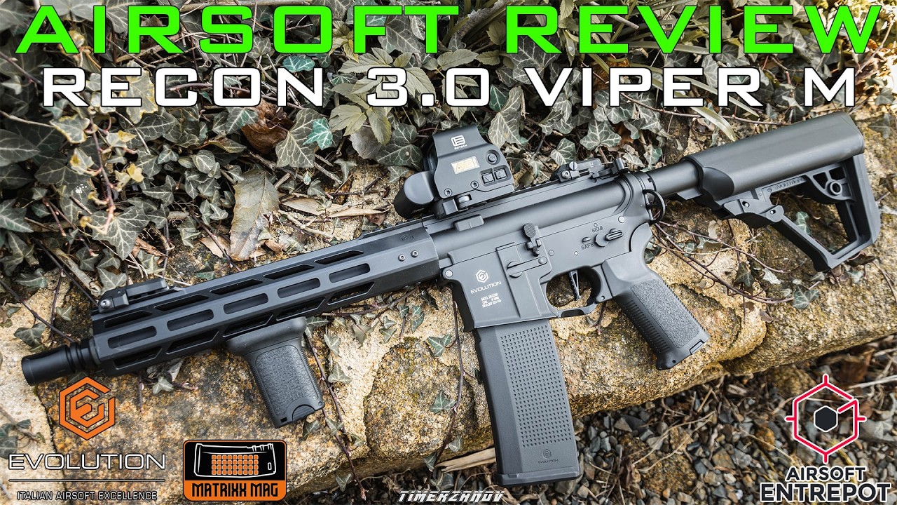 Airsoft Review #393 Evolution Airsoft Recon 3.0 VIPER M (FMS-6003) AEG ...