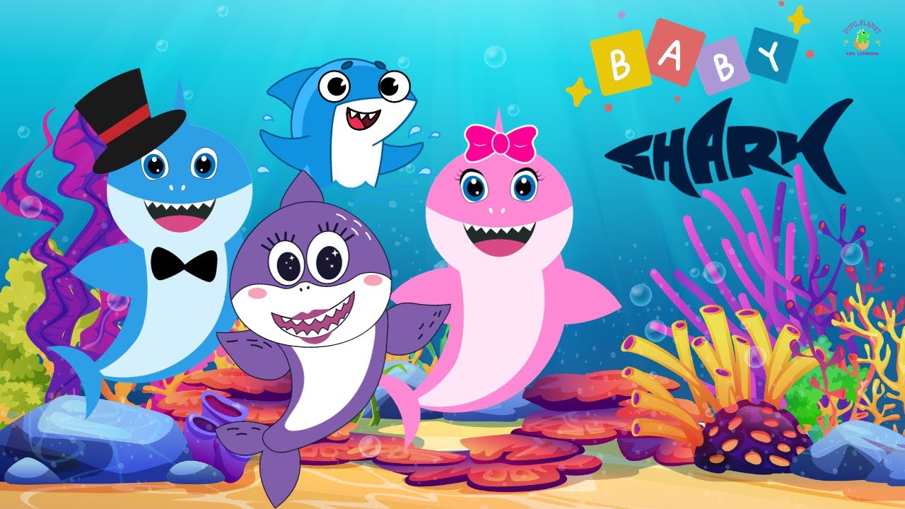 Under the Sea Adventures Baby Shark Poem Fun with Pupilplanet Kids ...