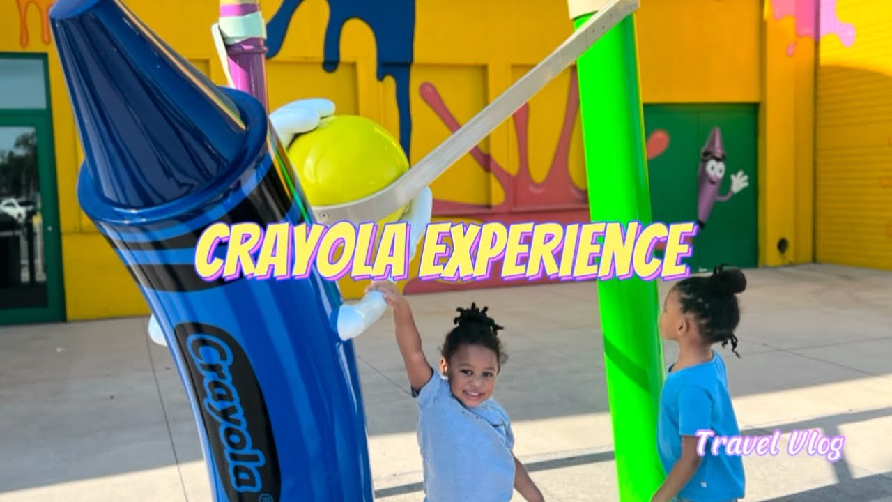 Crayola Experience Orlando- (Orlando Fl 2025) The World Largest Crayon ...