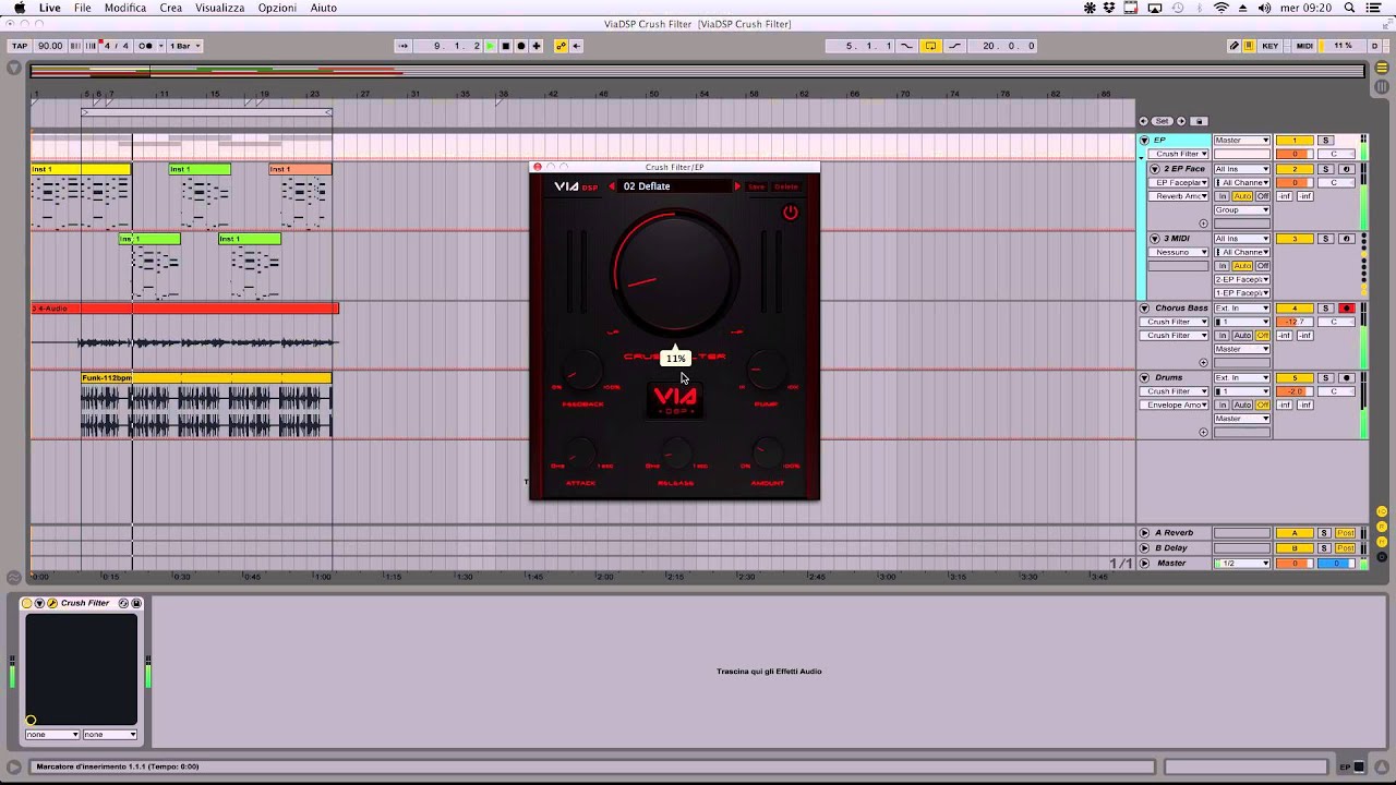 ViaDSP - Crush Filter - Overview - YouTube