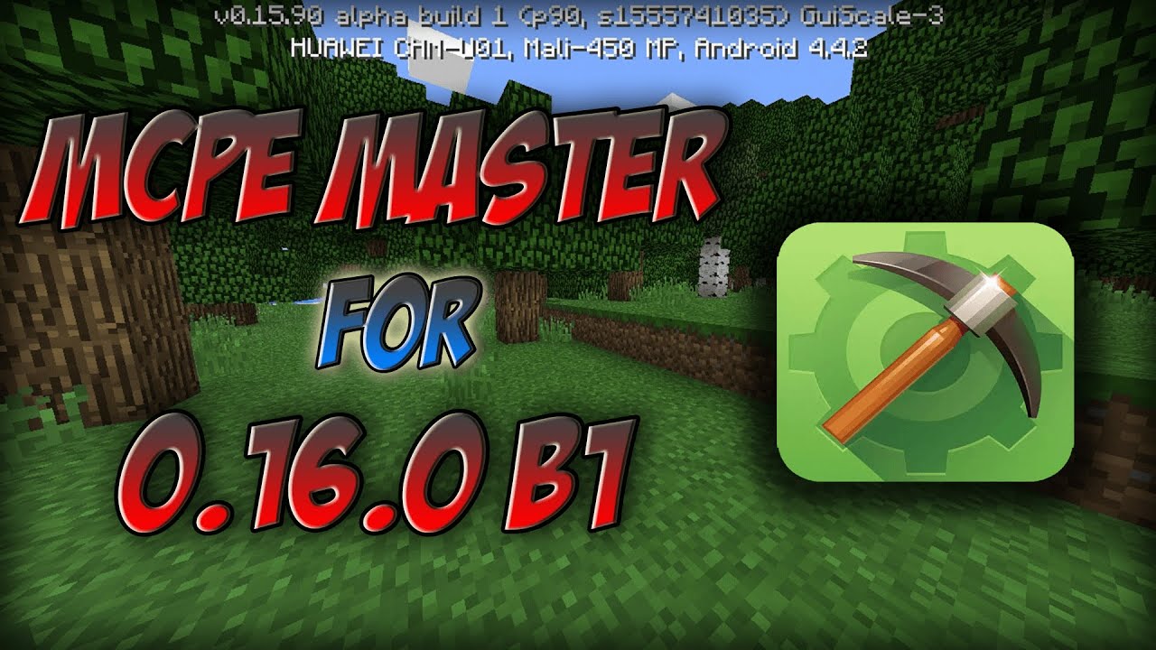 MCPE Master for 0.16.0 B1 - Minecraft PE Mod Showcase - YouTube