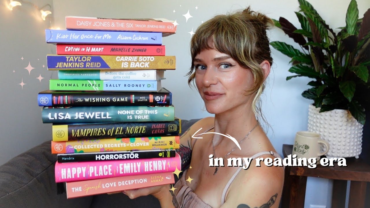 the 25 books I've read so far this year 📖🥀 - YouTube