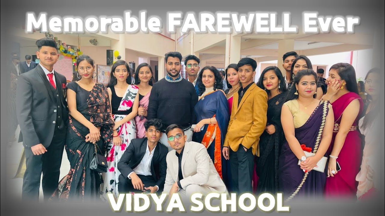 Farewell Vlog || Class of 2022 || Vidya School Gurugram - YouTube