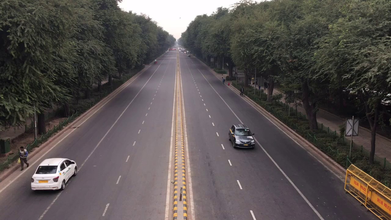 Delhi most clean roads - YouTube