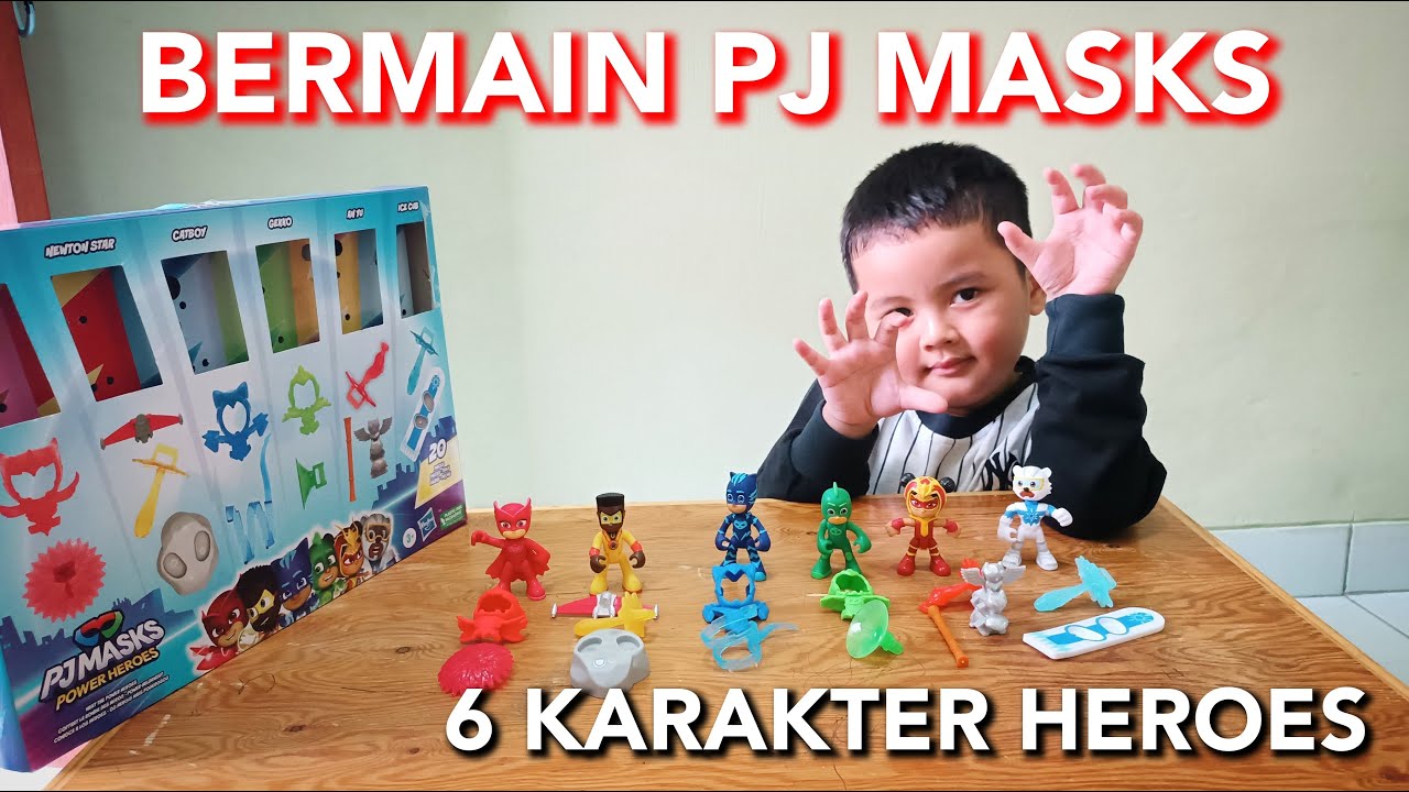 MAINAN BARU ZAYN PJ MASKS POWER HEROES - YouTube