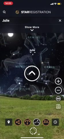 How to find your star? Starregistration.net Star Finder Mobile App ...